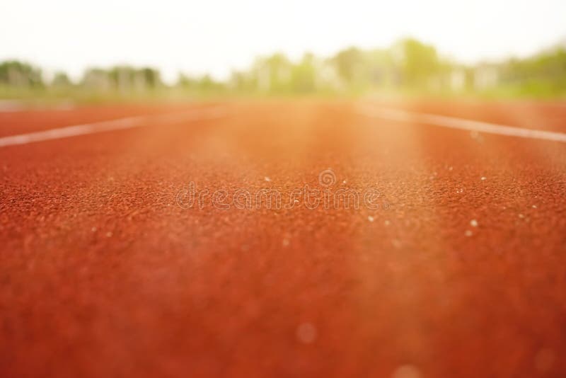 Running Court for People Exercise and Jogging Stock Photo - Image of ...