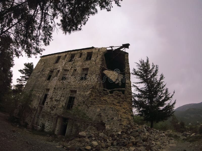 Running through Demolished Castle Stock Photo - Image of castle ...
