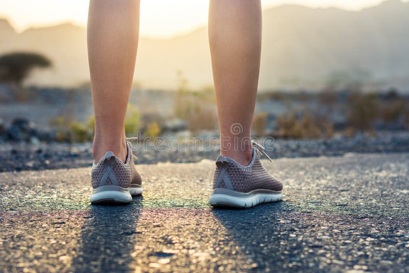 Running in the Desert Low Angle View Stock Photo - Image of running ...