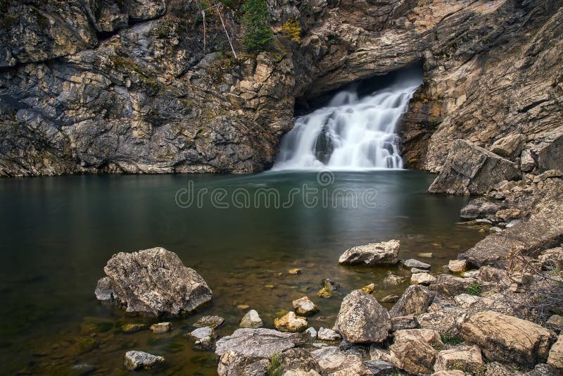 Running Eagle Falls stock photo. Image of running, scenic - 85801952