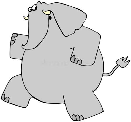 Elephant Run Stock Illustrations – 744 Elephant Run Stock Illustrations ...