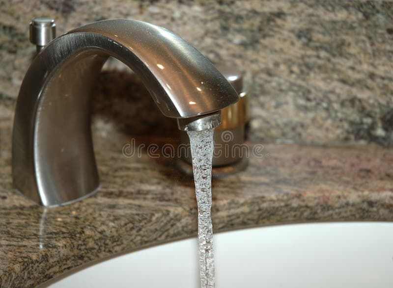 Running Faucet stock photo. Image of spiget, mist, wash - 15998