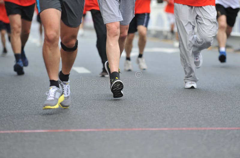 Running feet stock photo. Image of athlete, competition - 23856614