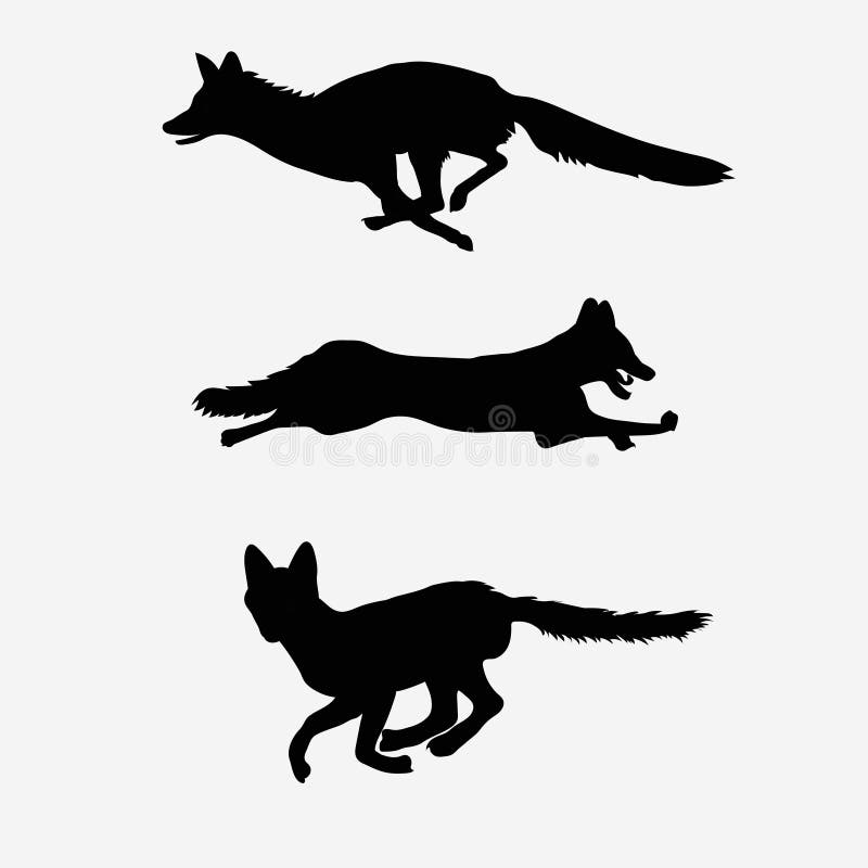 Running Fox Art Stock Illustrations – 560 Running Fox Art Stock ...