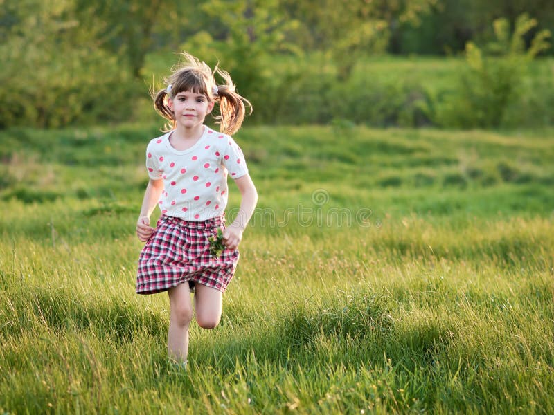 Running girl stock photo. Image of playful, running, girl - 24706032