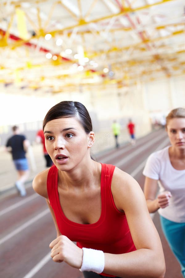 Running girls stock photo. Image of healthy, female, attractive - 20880278