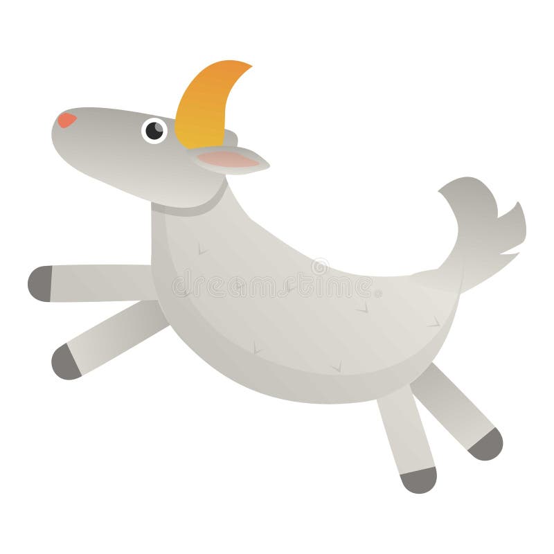 Cartoon Goat Run Stock Illustrations – 99 Cartoon Goat Run Stock ...