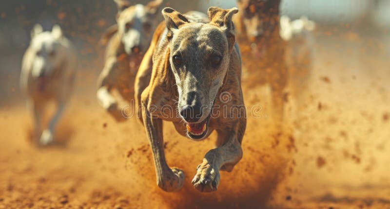 Running Greyhounds Stock Illustrations – 203 Running Greyhounds Stock ...