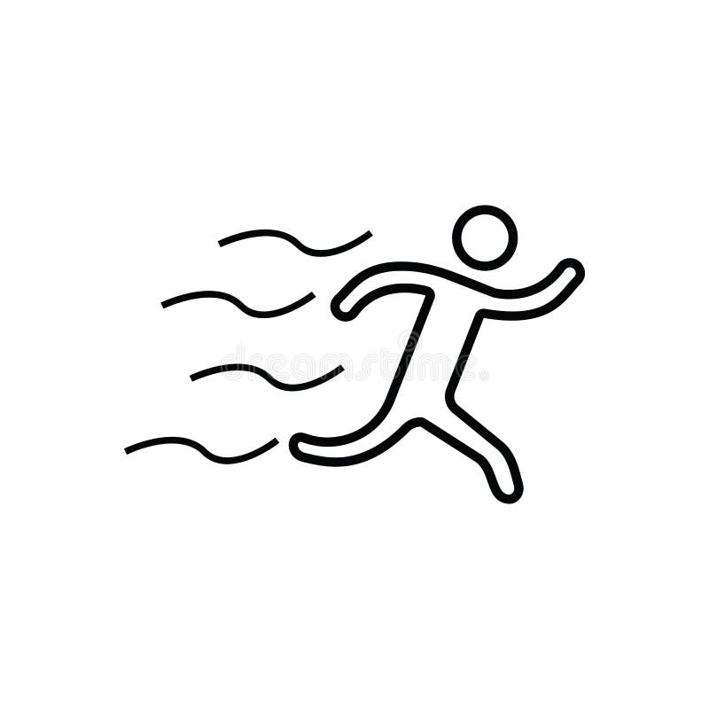 Running Icon. Element of Medicine Physiotherapy of Legs Icon for Mobile ...