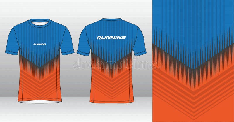 Running Jersey Design. Sport Jersey Design for Custom Sublimation Stock ...