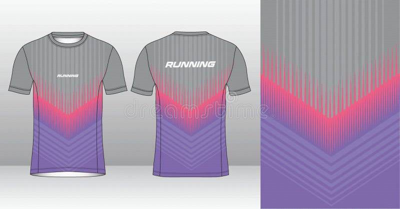Running Jersey Design. Sport Jersey Design for Custom Sublimation Stock ...