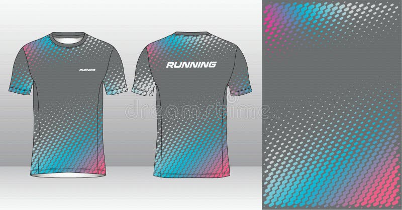 Running Jersey Design. Sport Jersey Design for Custom Sublimation Stock ...