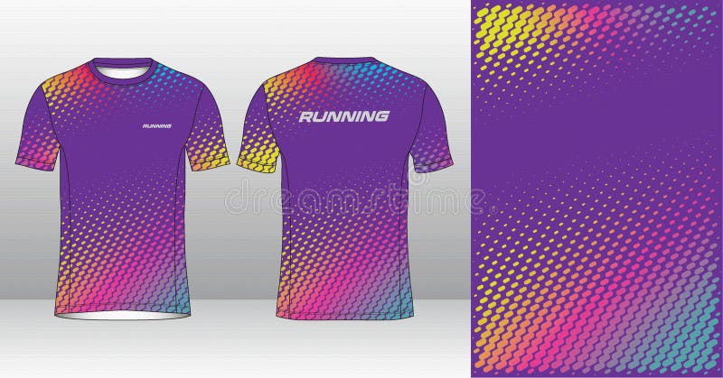 Running Jersey Design. Sport Jersey Design for Custom Sublimation Stock ...