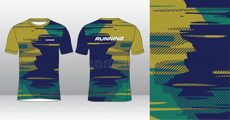 Running Jersey Design. Sport Jersey Design for Custom Sublimation Stock ...