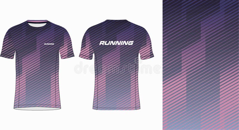 Running Jersey Design. Sport Jersey Design for Custom Sublimation Stock ...