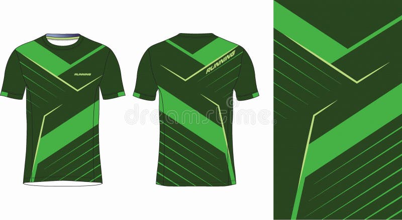 Running Jersey Design. Sport Jersey Design for Custom Sublimation Stock ...