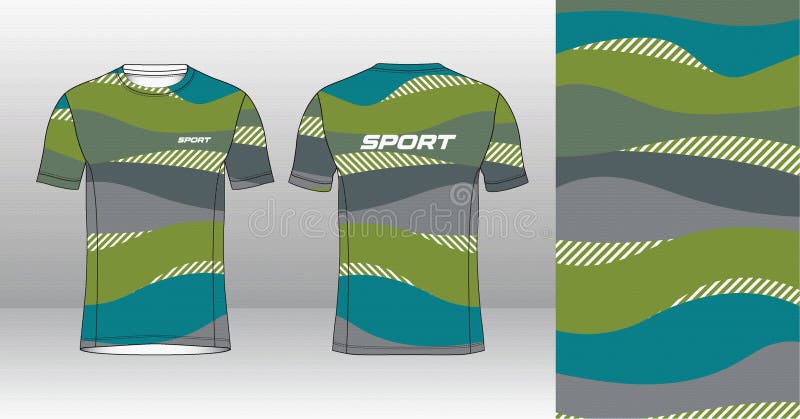 Running Jersey Design. Sport Jersey Design for Custom Sublimation Stock ...