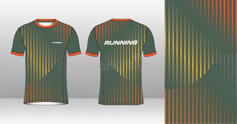 Running Jersey Design. Sport Jersey Design for Custom Sublimation Stock ...