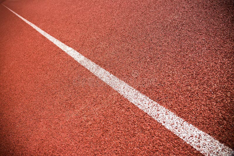 Running Lanes in Perspective Stock Photo - Image of stadium, outdoor ...