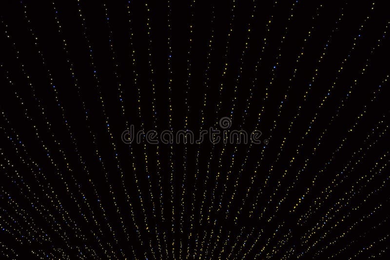 Running Led Rays with Colored Lights. Christmas Tent Garlands with Led ...