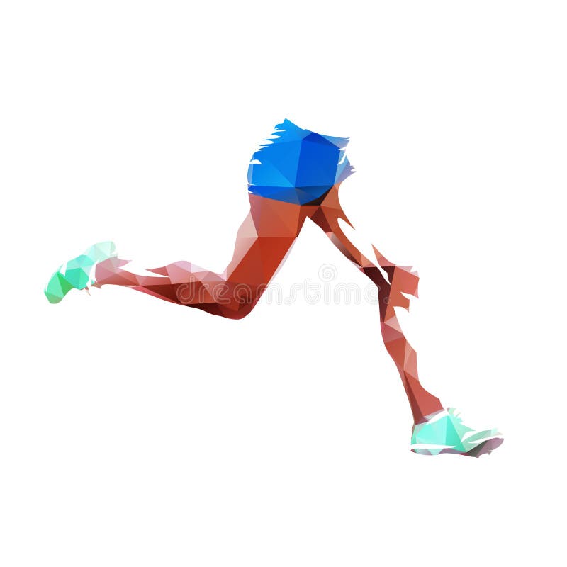 Running Legs, Abstract Isolated Vector Silhouette, Side View Stock ... Running Legs, Abstract Isolated Vector Silhouette, Side View Stock ...