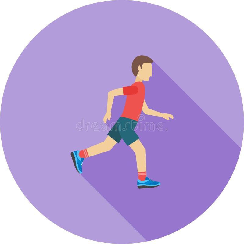 Running stock vector. Illustration of finish, crossing - 91638613