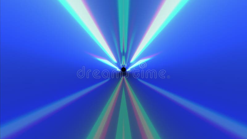 Running lines in tunnel stock illustration. Illustration of racing ...