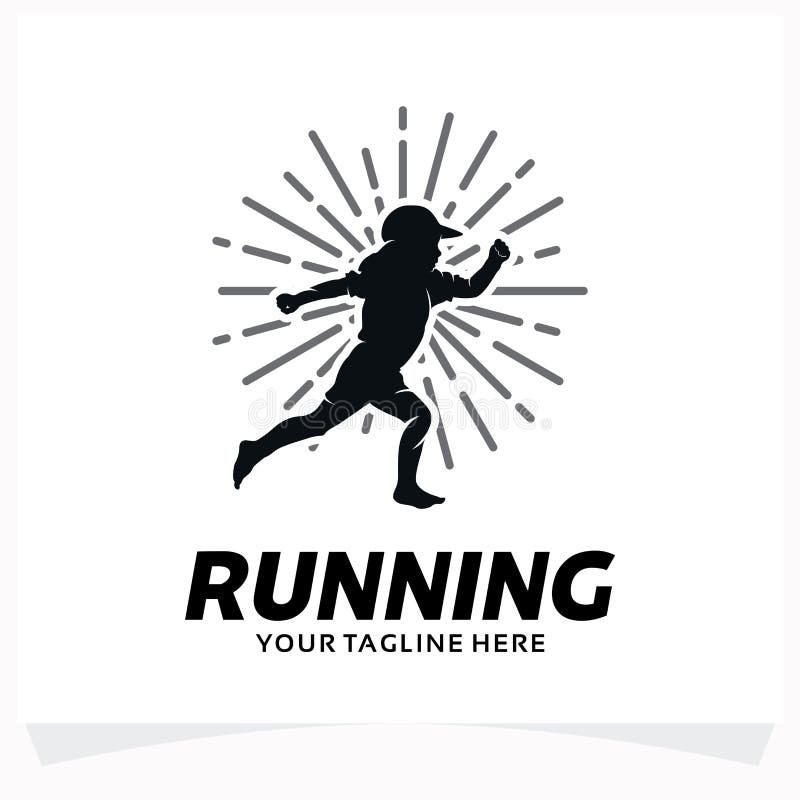 Running Logo Design Template Stock Vector - Illustration of exercise ...