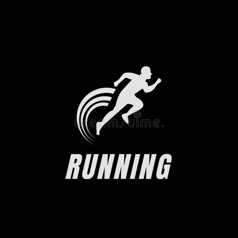 Running logo stock illustration. Illustration of signage - 261956399