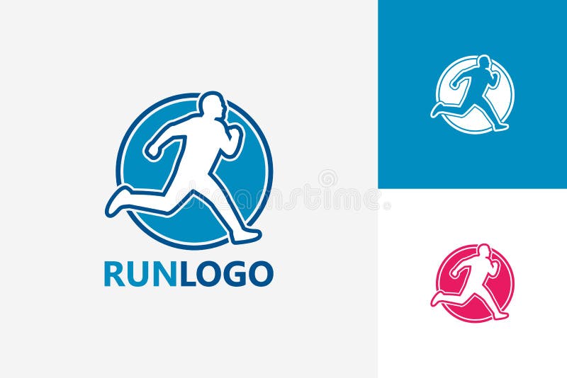 Running Logo Template Design Vector, Emblem, Design Concept, Creative ...