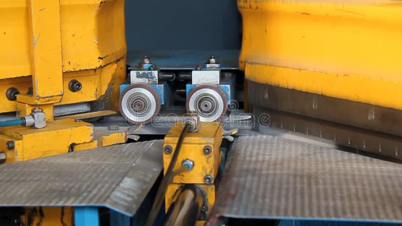 Running machine stock video. Video of steel, metal, industry - 39422227