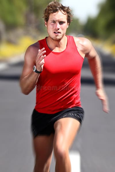 Running man stock photo. Image of jogging, fast, motion - 20404910
