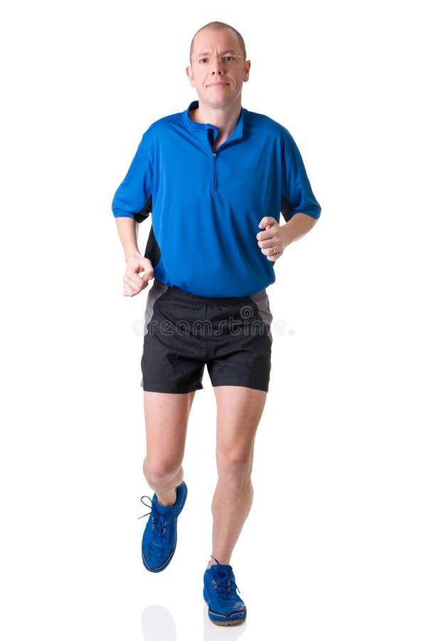 Running man stock photo. Image of practicing, exercise - 8437492
