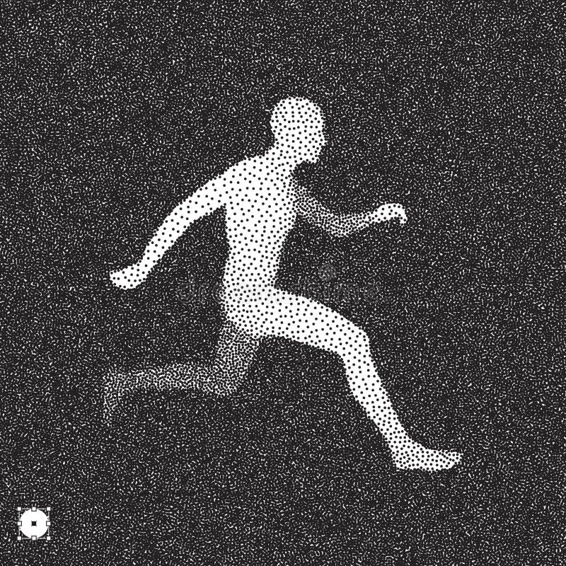 Pixelated Runner Stock Illustrations – 123 Pixelated Runner Stock ...