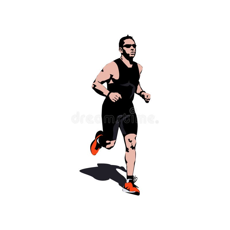 Illustration Vector Graphic of Running Man Stock Vector - Illustration ...