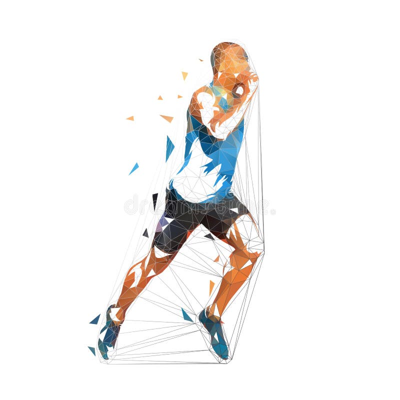 Runner Geometric Stock Illustrations – 2,221 Runner Geometric Stock ...