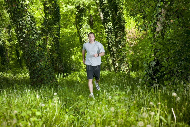 Running man stock image. Image of back, footwear, blurred - 51176897