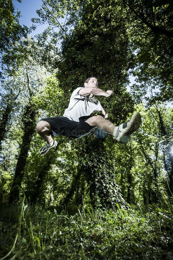 Running man stock image. Image of energy, clothing, effort - 51177103