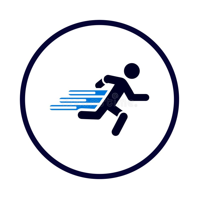 Running Man, Running, Man Run Fast, Race, Sprint, Fast Runner Icon ...