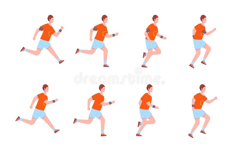 Running Man Sprite Stock Illustrations – 99 Running Man Sprite Stock ...