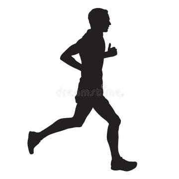 Man Running Side View Stock Illustrations – 1,673 Man Running Side View ...