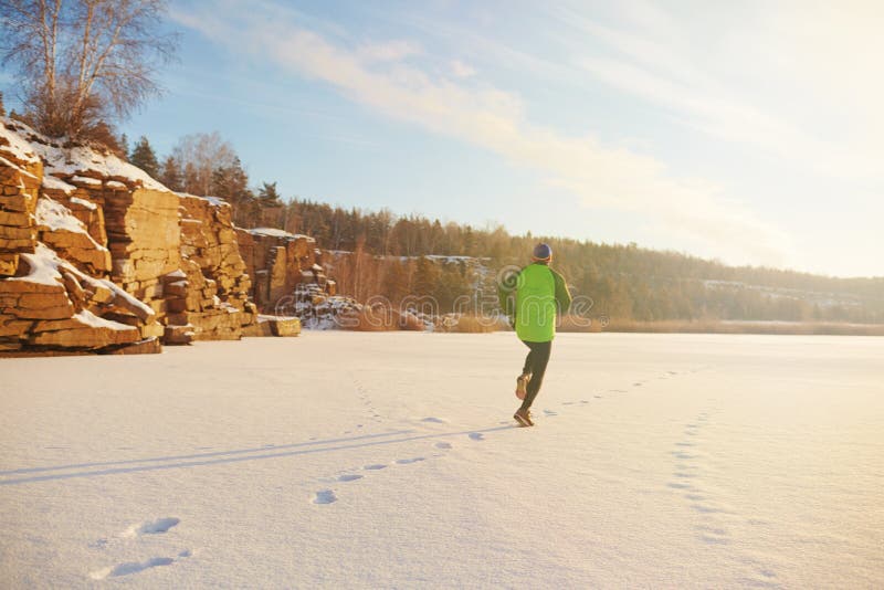 Running in the morning stock image. Image of fitness - 34412867