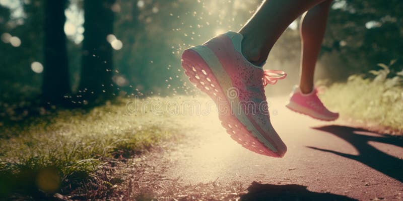 Running Outdoors in Nature Concept Created with Ai Generative ...