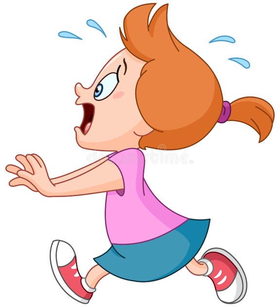 Scared Girl Running Stock Illustrations – 426 Scared Girl Running Stock Illustrations, Vectors ...