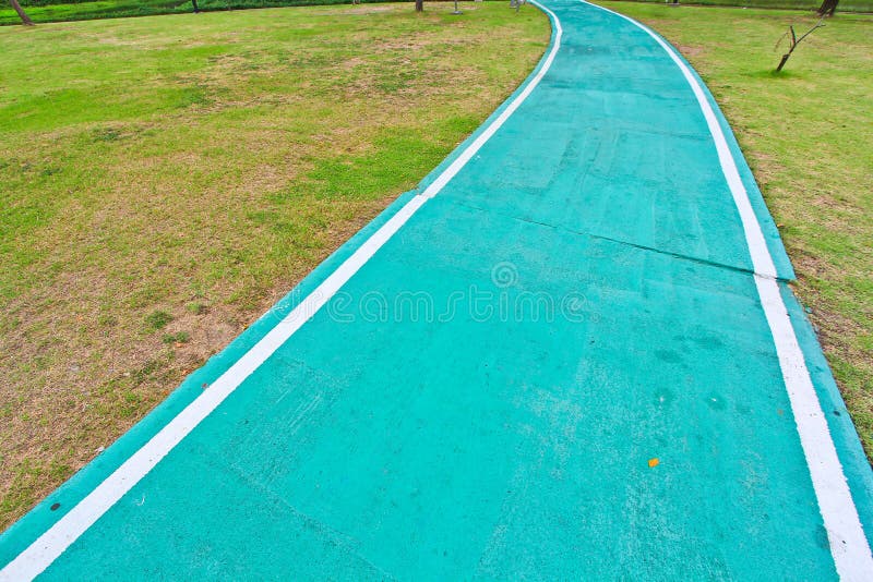Running path in park stock image. Image of healthy, person - 41977221