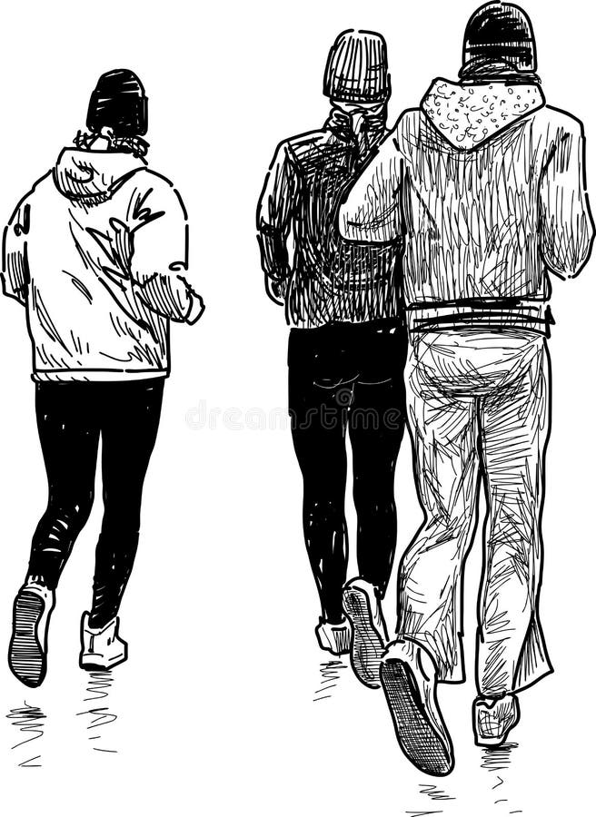 Back View Running Man Stock Illustrations – 1,158 Back View Running Man ...