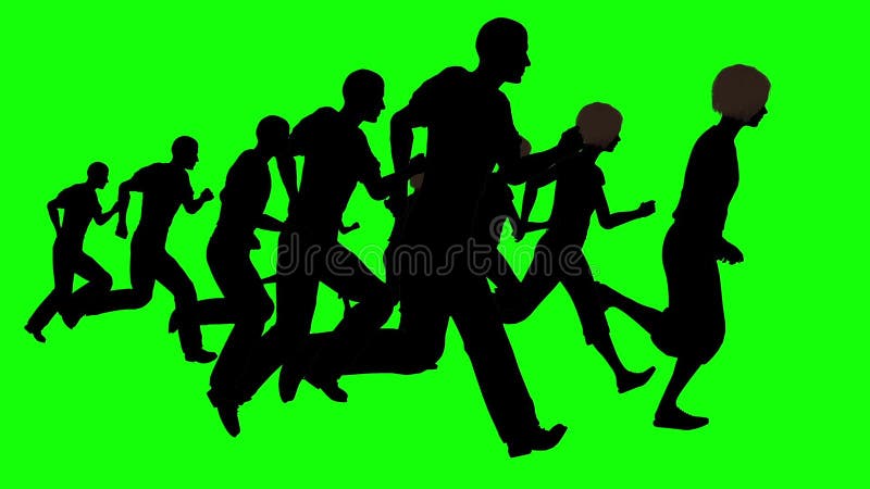 Running people. stock footage. Video of people, lights - 81093222