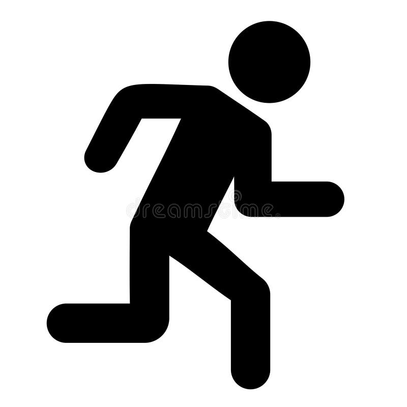 Person Running Icon Stock Illustrations – 15,852 Person Running Icon ...