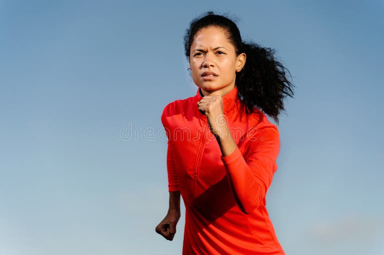 Running portrait stock image. Image of jogger, activity - 25068841