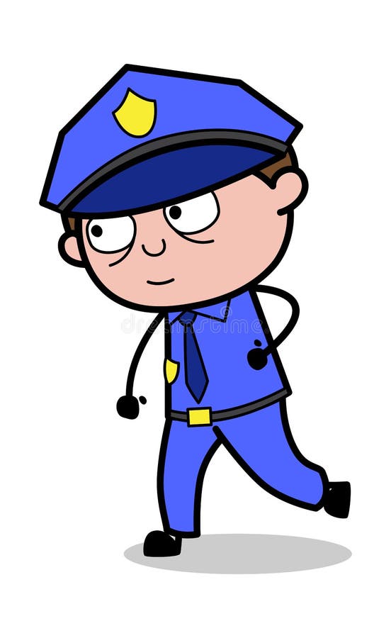 Running Policeman Stock Illustrations – 331 Running Policeman Stock ...